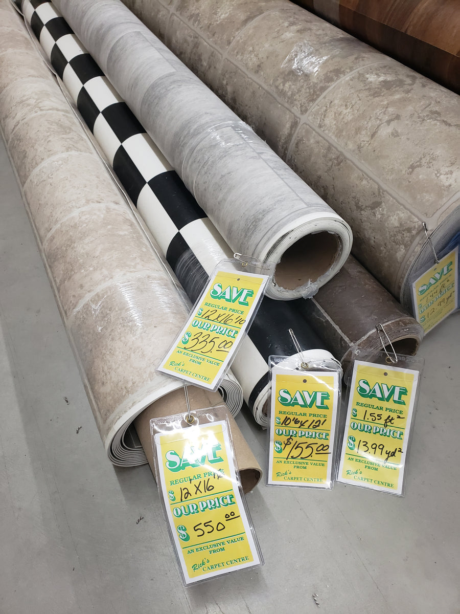 Vinyl Remnants – Rick's Carpet Centre
